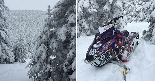 Chic-Chocs Backcountry Adventure, rev the engine only twice and you’re ...