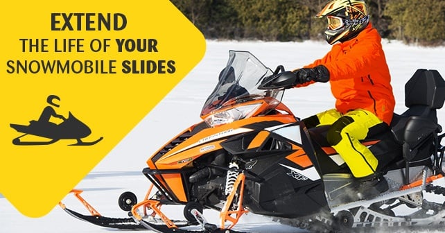 Extend the life of your snowmobile slides